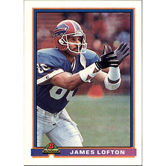 1991 Bowman #42 James Lofton NFL Football Trading Card - Walmart.com