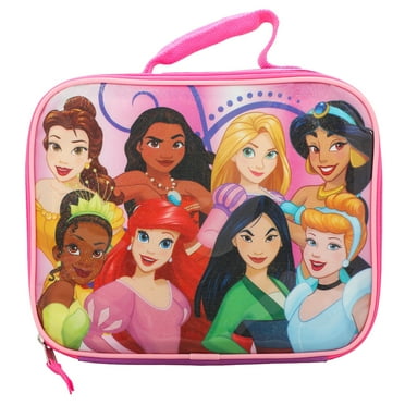 Disney Princesses Insulated Lunch Bag Rapunzel Jasmine Ariel Cinderella ...