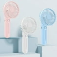 Mini Handheld Fan Portable Desk Fan With USB C Charging 3 Speeds ...