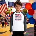 American Flag Shirt for Boys Regular Fit Casual Independence Day T ...
