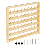 32-Spool Sewing Thread Rack, Wall-Mounted Metal Sewing Thread Holder ...