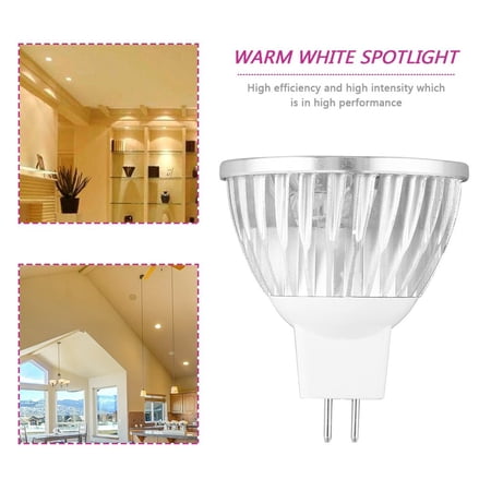 New 45 Degree Beam Angle LED Bulb MR16 Warm White Spot Light 4W 12V ...