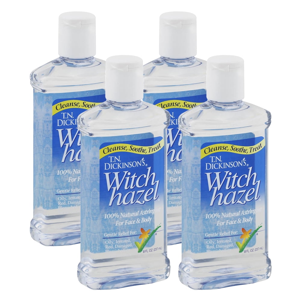 TN Dickinson's Witch Hazel Natural Astringent 16 oz ( 4 Pack ...