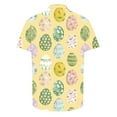 Dolkfu Graphic Men's Shirts Short Sleeve Easter Tropical Shirts Loose ...