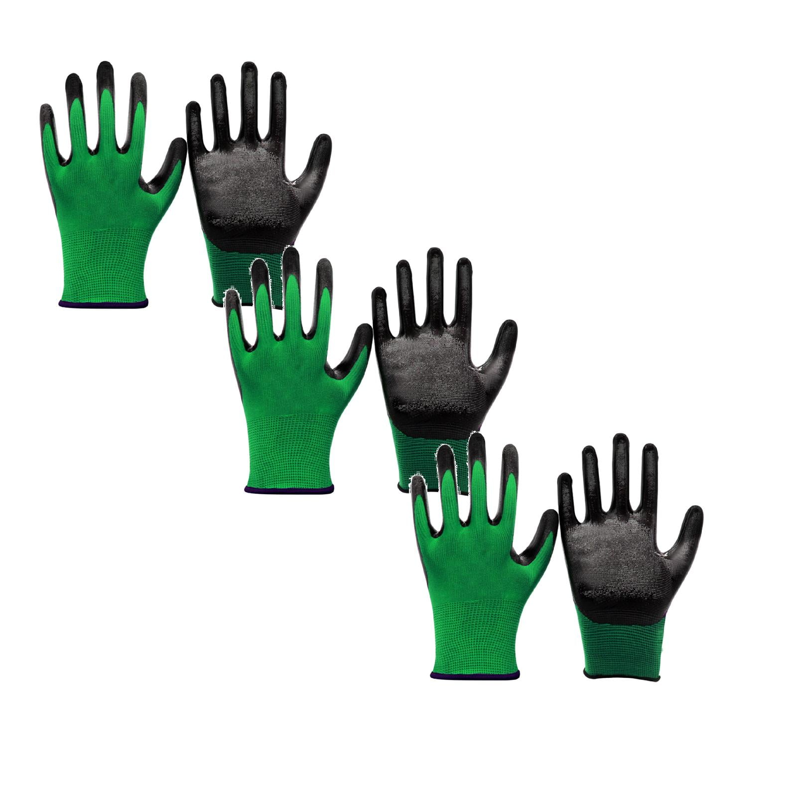 Click here for Zyweyh 1/2/3/5 Pairs Durable Gardening Work Gloves... prices