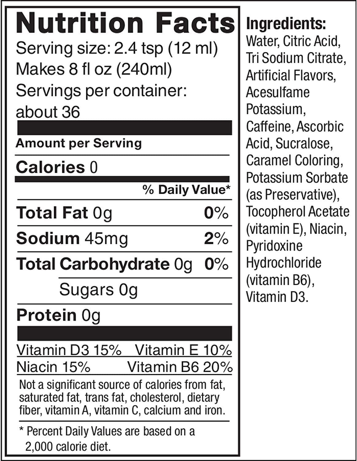 SodaStream Diet Energy Sparkling Water Sparkling Water Drink Mix, 14.8 ...