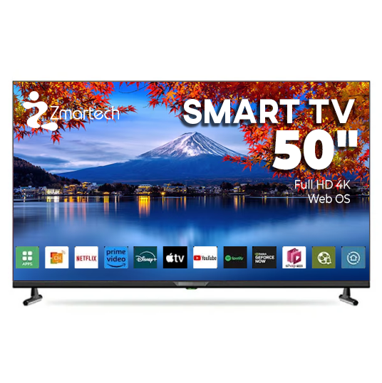 TV LED ZMARTECH 50 SMART TV WEBOS 4K | Bodega Aurrera en línea