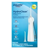 Equate HydroClean Cordless Water Flosser with Removable Tank, 2 ...