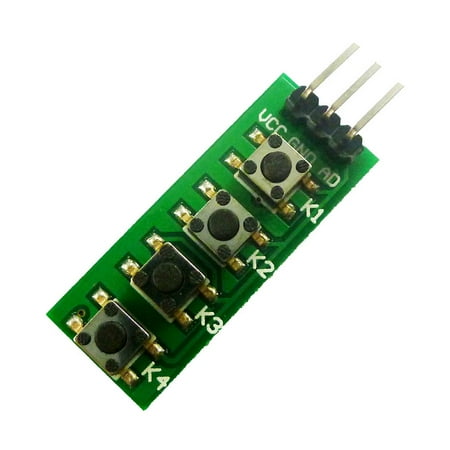 Redempat Push Button Switch Professional Lightweight 4-Keyboard Modules ...