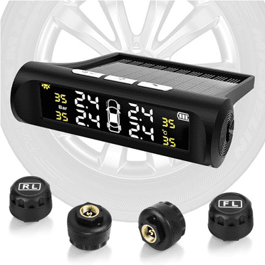 Tire pressure system,Lcd Display Solar 6 Alarm Modes 4 Car S Pressure ...