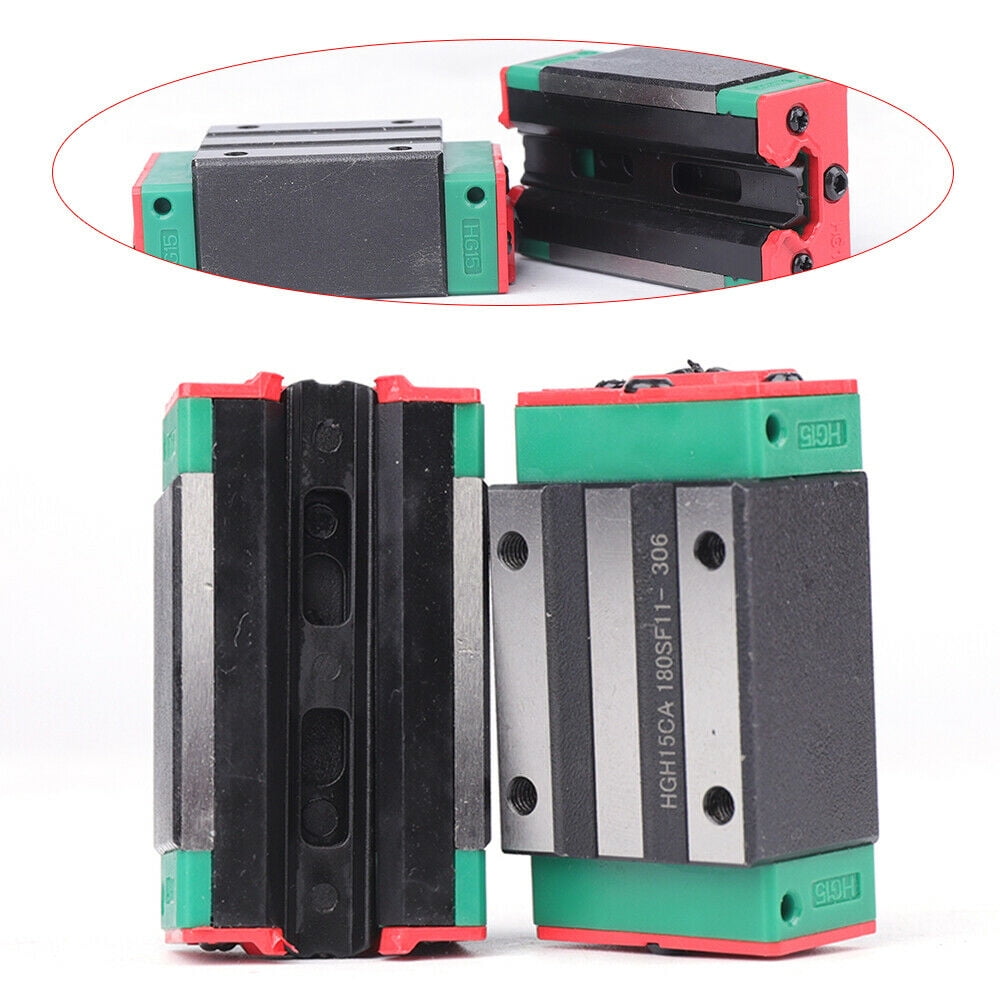 CNCEST 2 pc HGH15CA Carriage Block For Linear Guide Rail HGR15 CNC ...