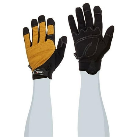 Trade Series Genu Utility Work One Pair Glove, Yellow - 2 Extra Large | Walmart Canada