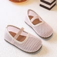 Bainana Girls' Sandals Size 4.5-5 Years Solid Color Close Toe Soft ...