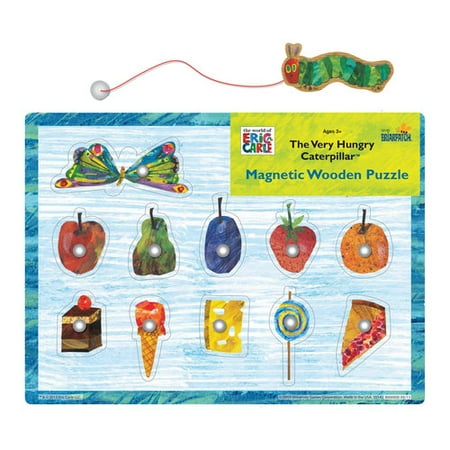 The Very Hungry Caterpillar Magnetic Wooden Puzzle, 11 Pieces - Walmart.com