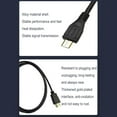 HDTV to Micro USB Cable with HDMI Adapters, Black, 1m Length - Walmart.com