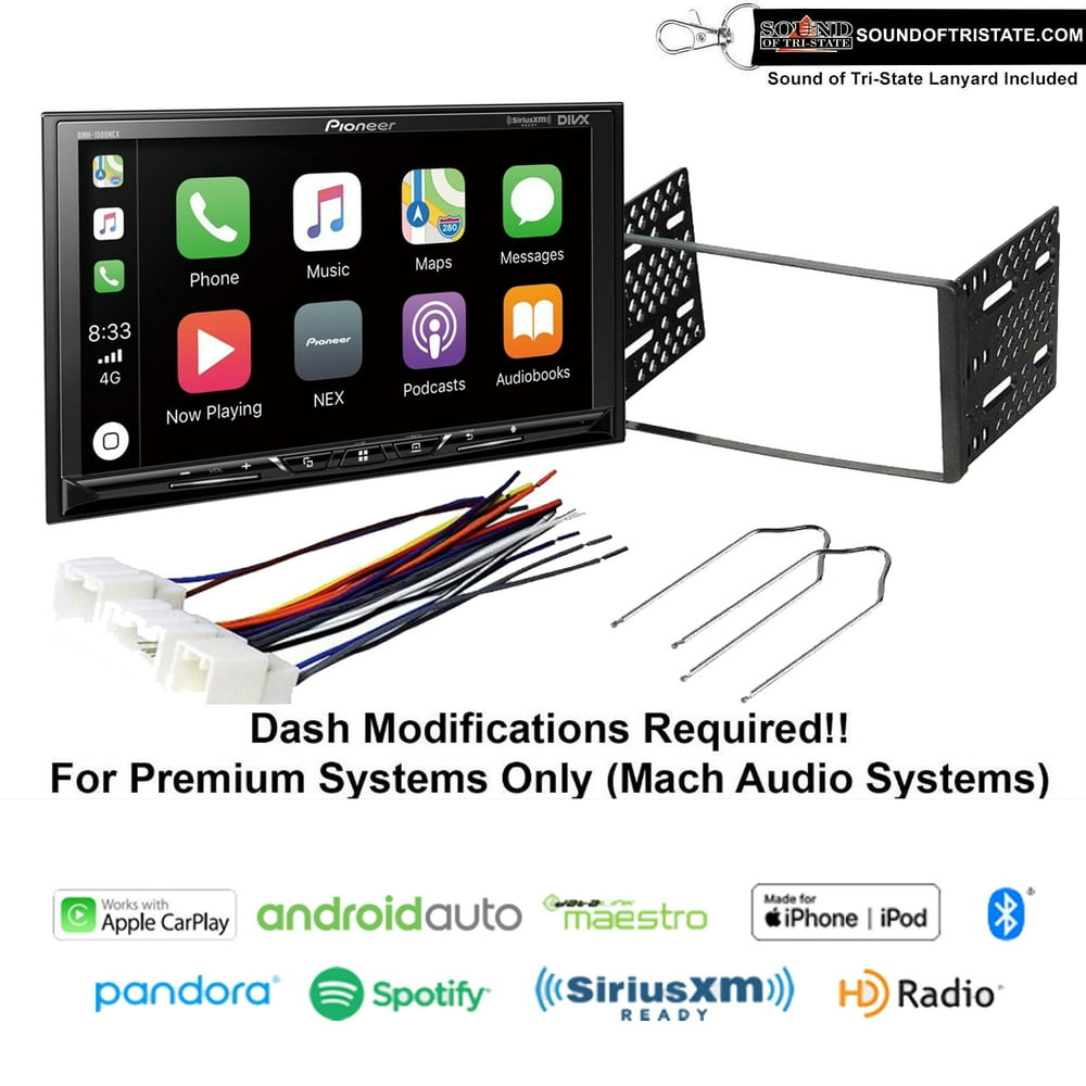 Pioneer DMH-1500NEX 7" Digital Receiver fits Escape Excursion F-150 ...