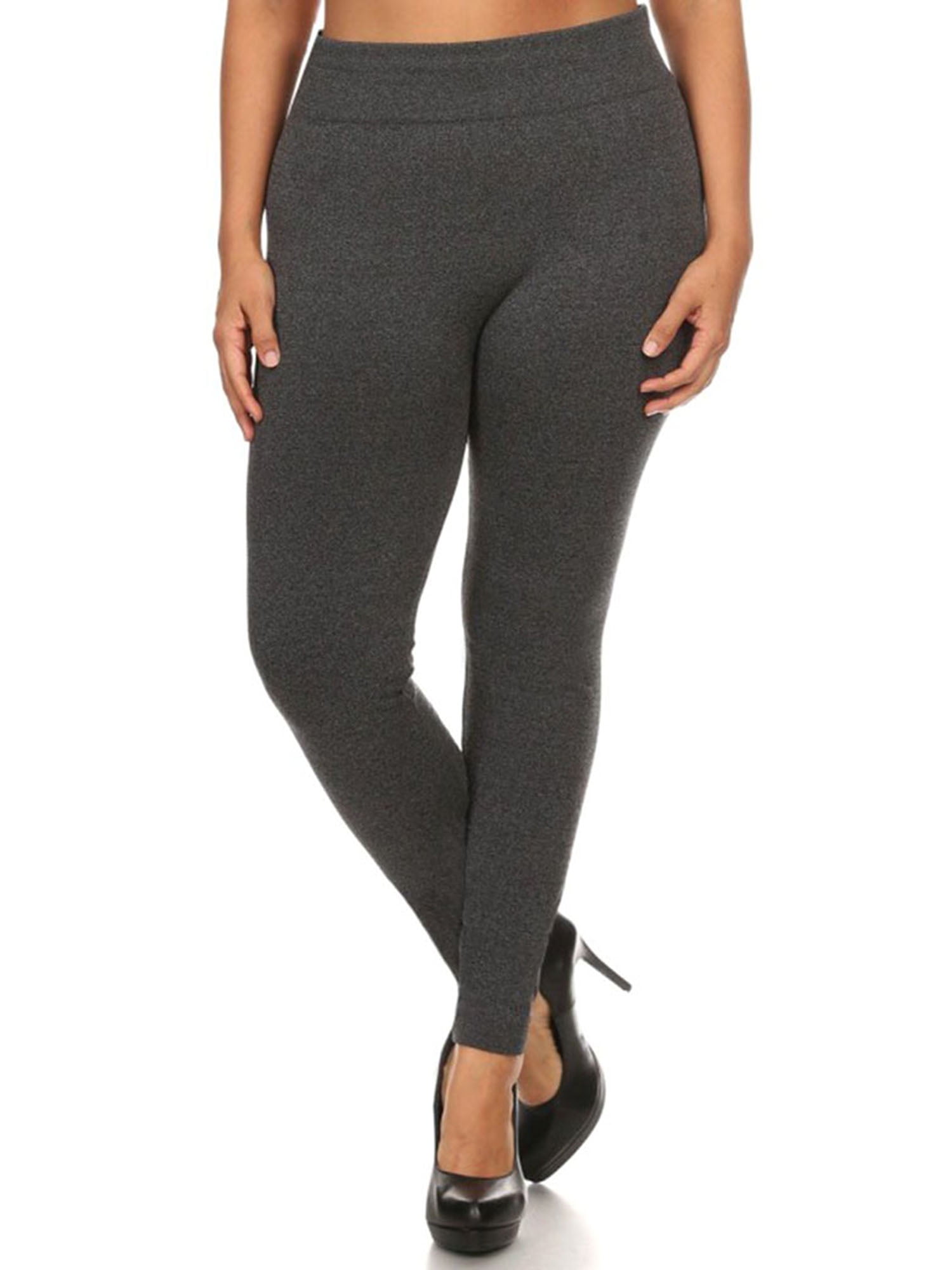 Yoga Leggings For Womens Winter Plus Stretchy Seamless Basic Leggings ...