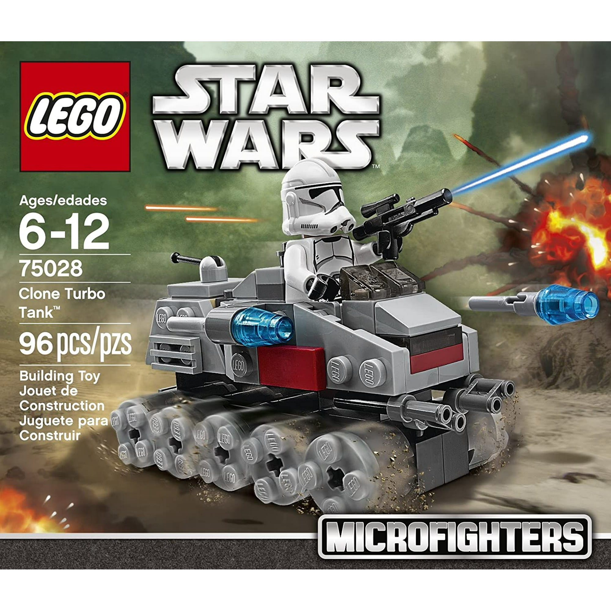 LEGO Star Wars The Clone Wars Microfighters Clone Turbo Tank Set 75028 Walmart