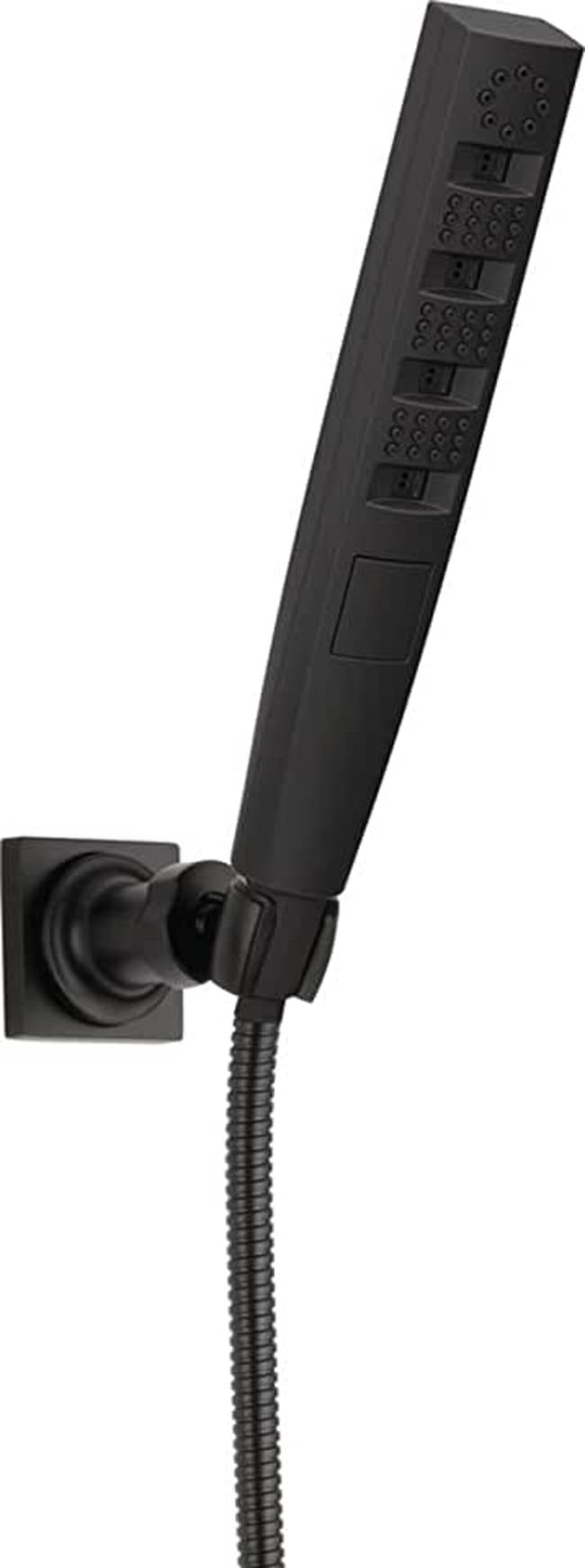 Delta 55140 Zura 1.75 GPM Multi Function Hand Shower Package - Black ...