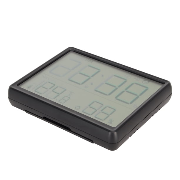 ROLOJ DIGITAL, PANTALLA DE HUMEDAD MAGNÉTICA DE ESPALDA DE PARED ...