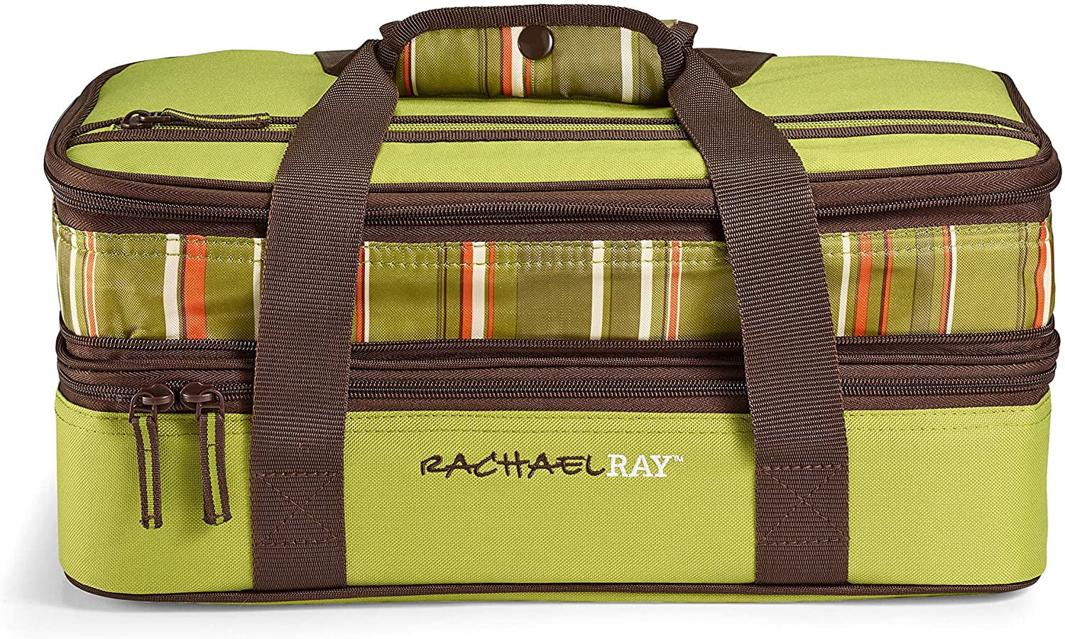 Rachael Ray Expandable Lasagna Lugger Stripe Green - Walmart.com