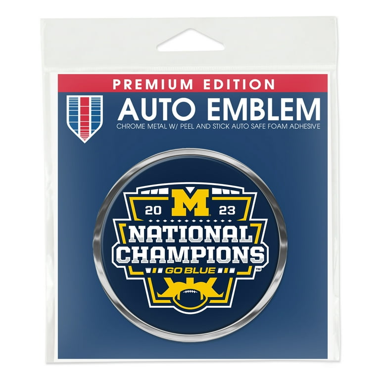 Michigan Wolverines NCAA Official Car Emblem Decal NCAA Michigan ...