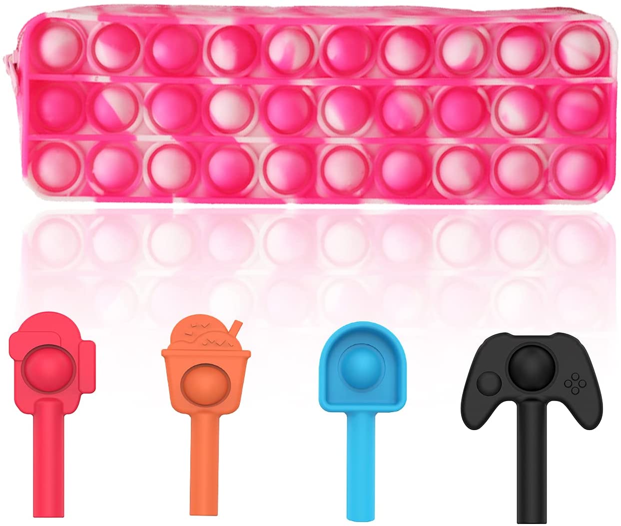 Pop Pencil Case Fidget Toy,Fidget Pencil Case, Pop Bubble Pencil Case ...