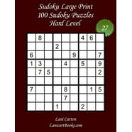 Large Print Sudoku Puzzles: Medium difficulty large print sudoku ...
