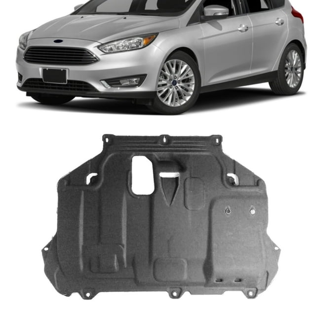 Front Engine Splash Shield For 2013 2014 2015 2016 2017 Ford C-Max For ...