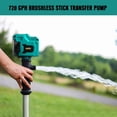 Mellif Cordless Stick Water Transfer Pump Compatible with Makita 18V ...