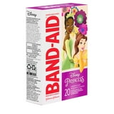 Band-Aid Brand Bandages for Kids, Disney Princesses, Assorted, 20 Ct ...