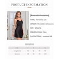 DAPRZIY Summer Solid Silk Stain V-neck Nightgown Women's Sleepwear ...