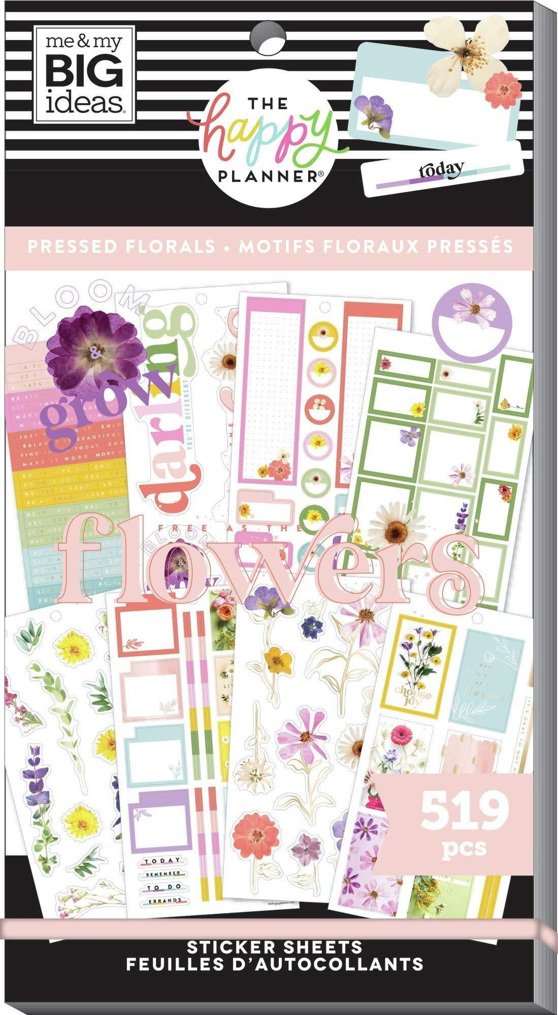 The Happy Planner Sticker Value Pack - Planner Accessories - Pressed ...