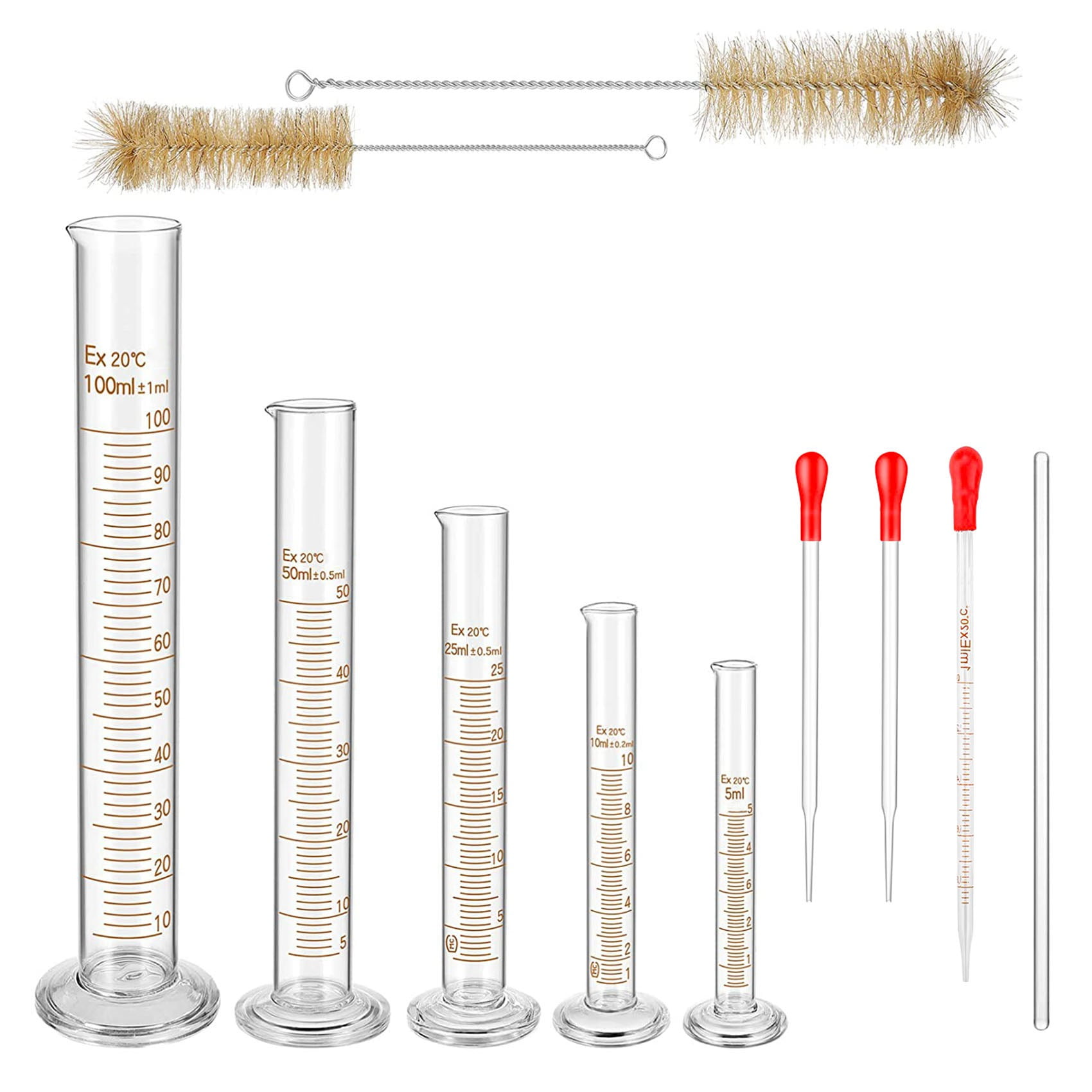 Click here for Unbranded Glass Graduated Measuring Cylinders Set... prices
