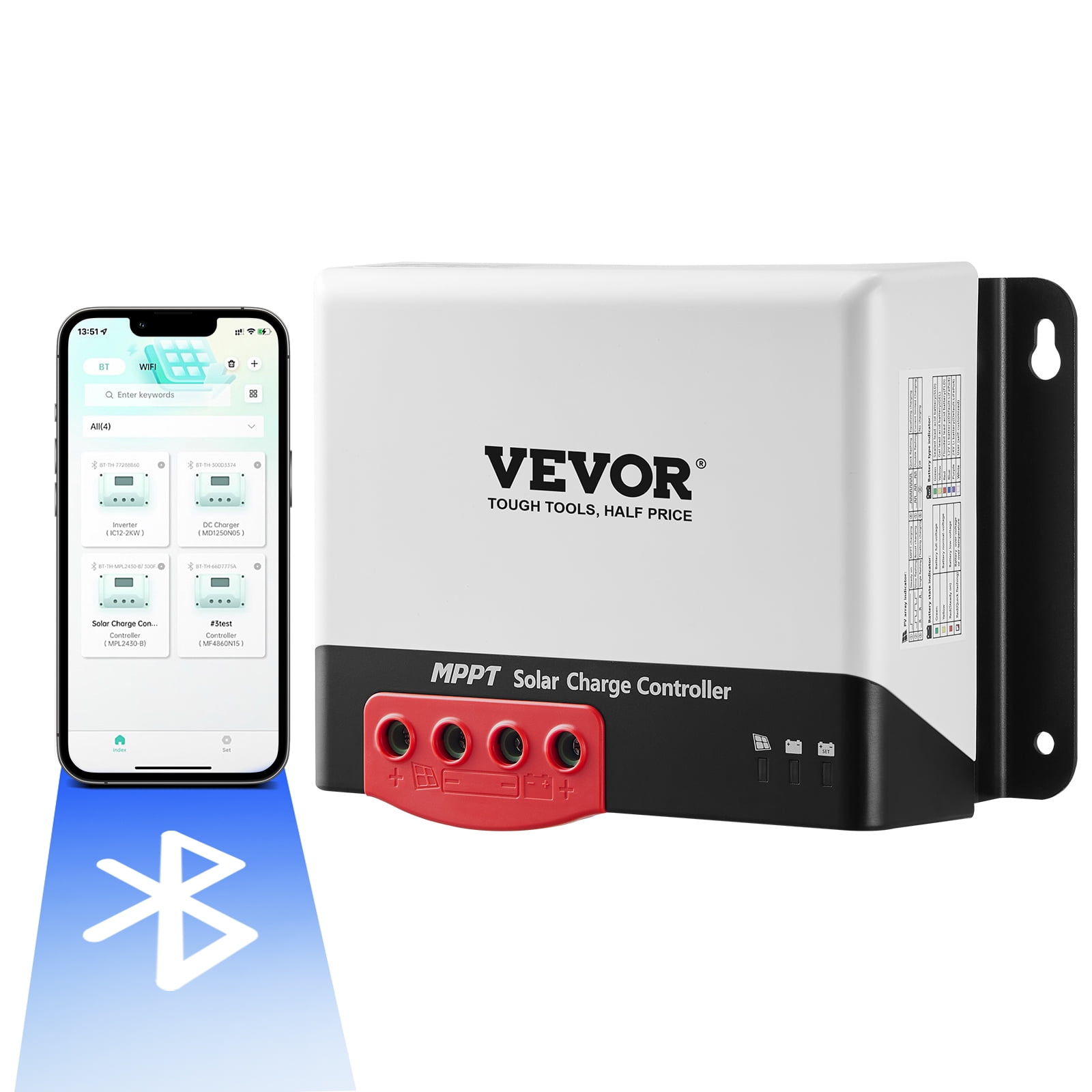 Click here for Vevor 50a Mppt Solar Charge Controller  12v / 24v... prices