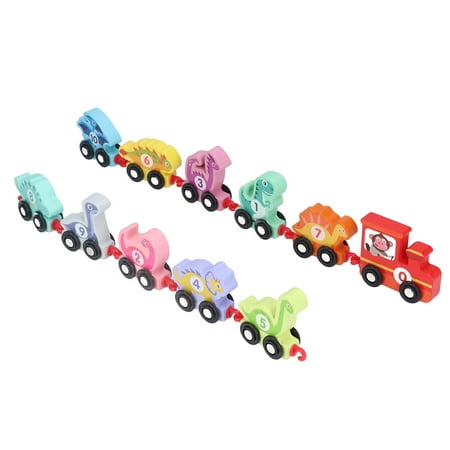 Building Blocks Set, Pulling Educational Wooden Building Blocks ...