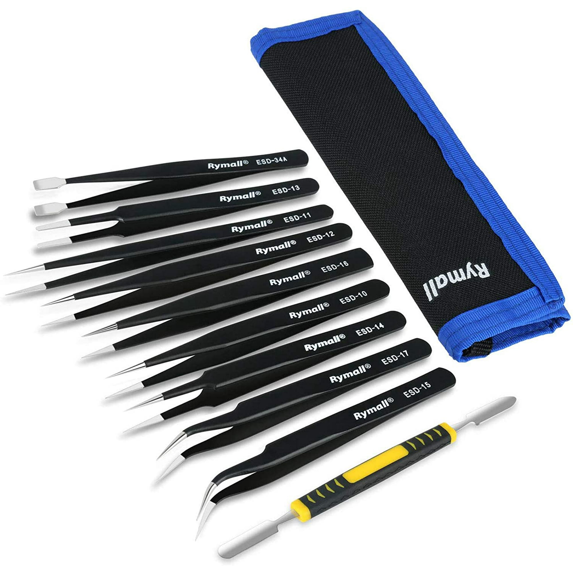 Click here for Mfg2020 10pcs Anti-Static Tweezers Precision Esd T... prices