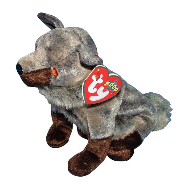 Ty Beanie Baby: Howl the Wolf | Stuffed Animal | MWMT - Walmart.com