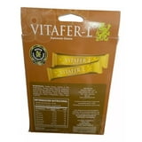 Suplemento Energético Natural Caja 15 Sobres 10 Ml C/U Vitafer Natural | Walmart en línea