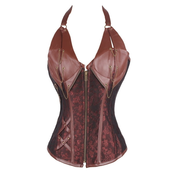 Sayfut Sayfut Women Retro Shoulder Straps Overbust Corset Intimates