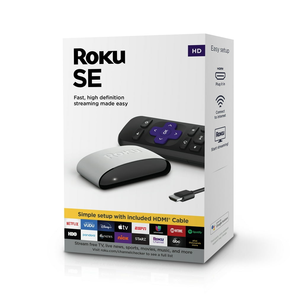 Roku SE Streaming Media Player - Walmart.com - Walmart.com