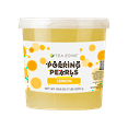 Tea Zone Lemon Popping Pearls, Vegan Dessert Topping, Boba Tea Flavored ...
