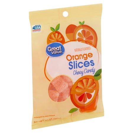 Great Value Orange Slices Chewy Candy, 10 oz - Walmart.com