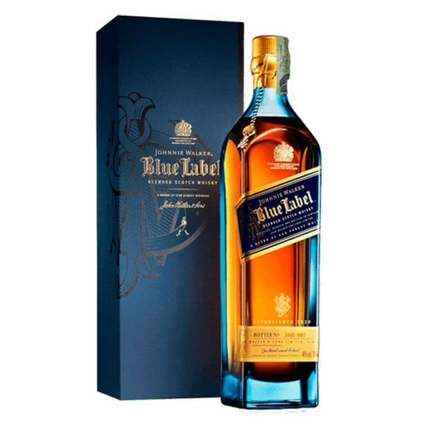Whisky Johnnie Walker Blue Label 1Lt Importado Johnnie Walker Whisky ...