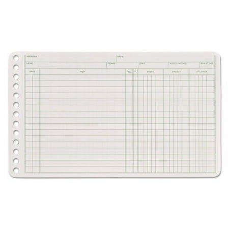 ABFARB58100 - Adams Ledger Binder Refill Sheets - Walmart.ca