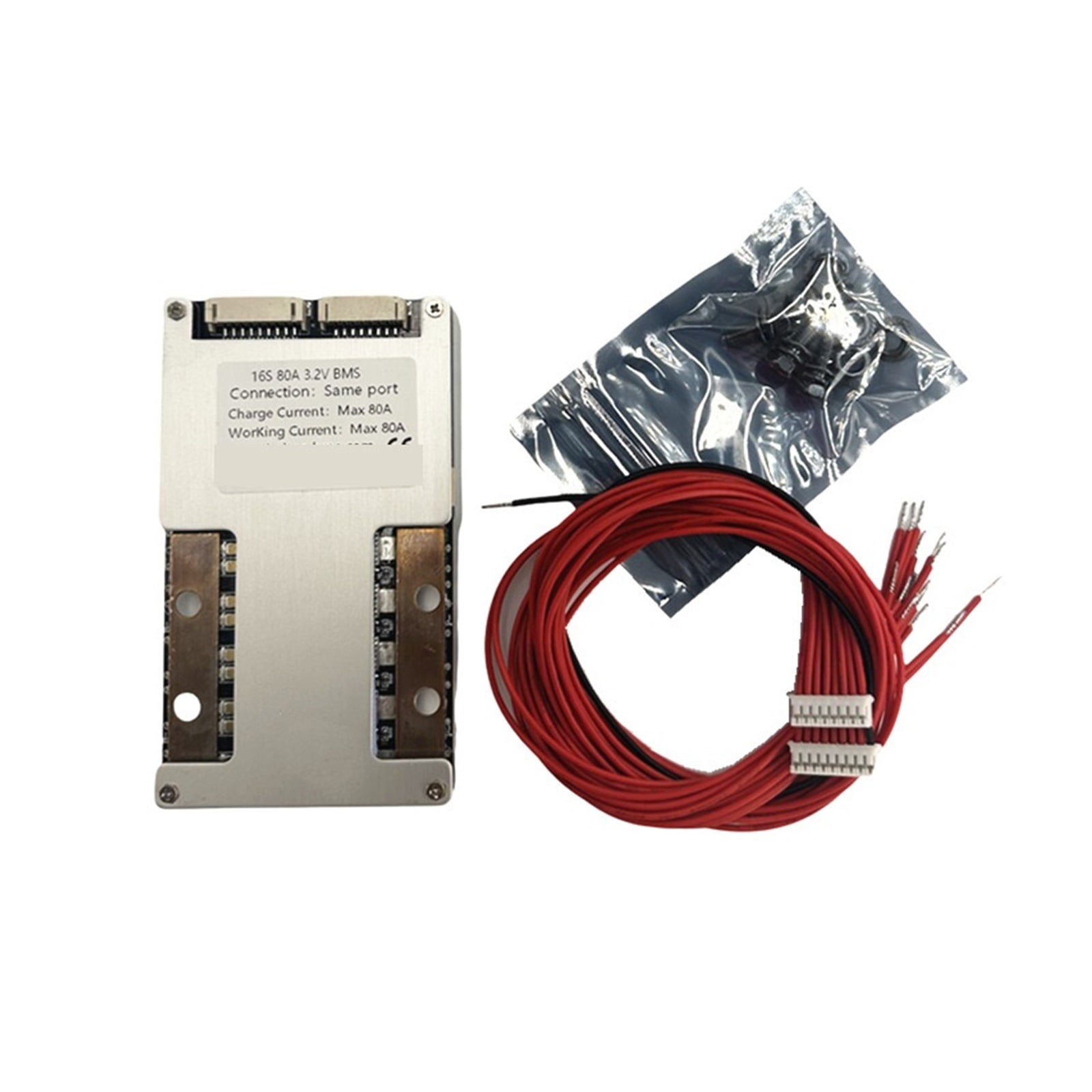 Bms 16s 60v 80a/48V 80a Bms 16S Balanced Board For Ternary Lithium ...