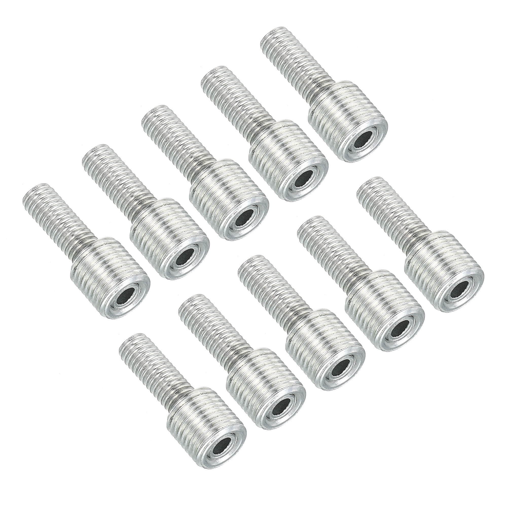 Uxcell M10 to M6 25mm Long Double Male Threaded Reducer Bolt Screw ...