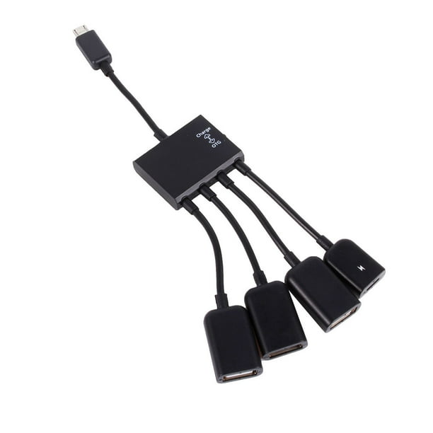 Micro USB OTG Host Hub Adapter Micro USB OTG Host Hub Connector USB ...