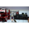 Diorama 1:64 Two Layer Model Car Lifter Model, Garage Workshop Repair ...