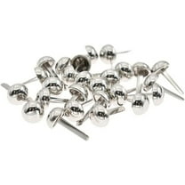 8x16mm Mini Brads Paper Fasteners, 100 Pack Round Brads Fastener for ...